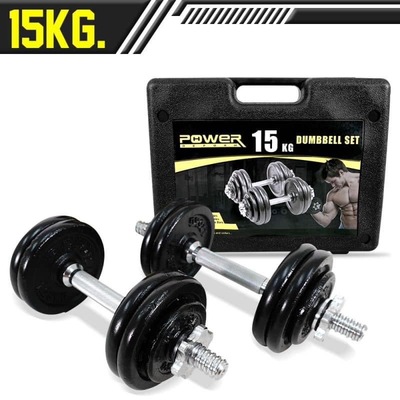 Power Reform Dumbbell Box Set Black - Time to Fitness