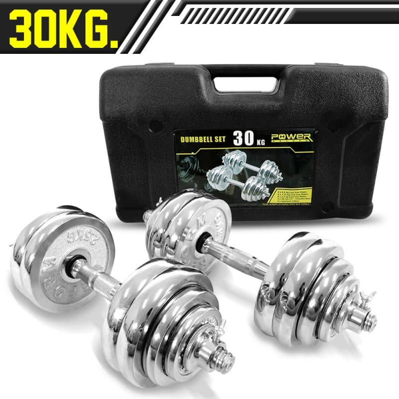 Power Reform Dumbbell Box Set Chromed - Time to Fitness