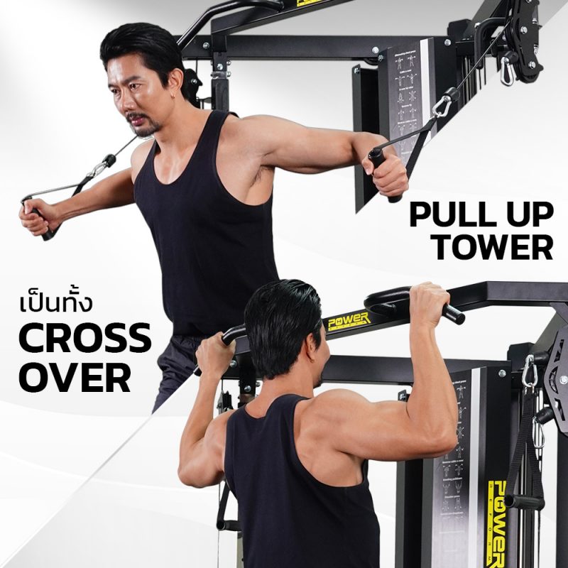 SMITH MACHINE รุ่น Corner Fit Crossover - Time to Fitness